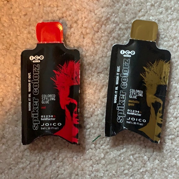 Joico | Hair | New Spike Colors Red And Metallic Gold | Poshmark